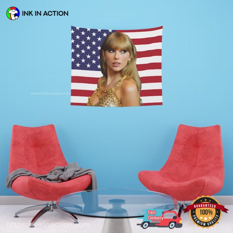 Taylor Swift American Flag, Taylor Swift Tour Merch - Print your ...