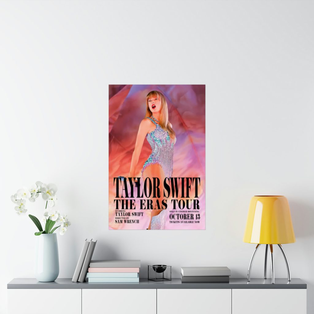 The Era Tour Taylor Swift Concert Film Poster - Print your thoughts ...