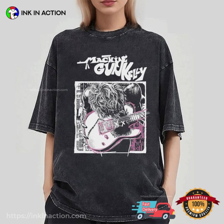 Vintage Machine Gun Kelly MGk 2023 Music Ticket Tour Shirt - Print your ...