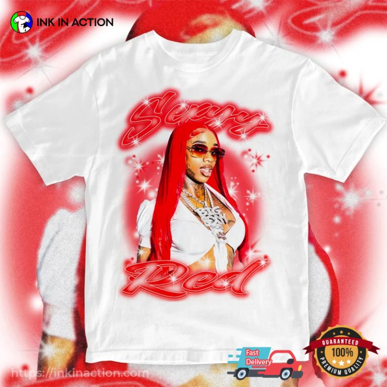 Sexxy Red Rapper Graphic T-shirt - Print your thoughts. Tell your stories.
