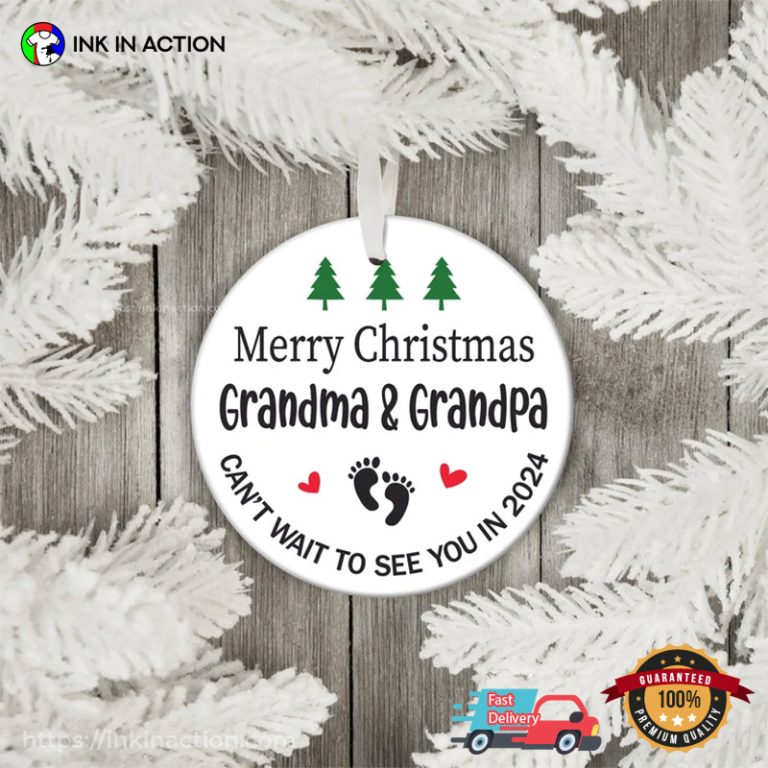 Grandma And Grandpa Unique Christmas Ornaments - Print your thoughts ...