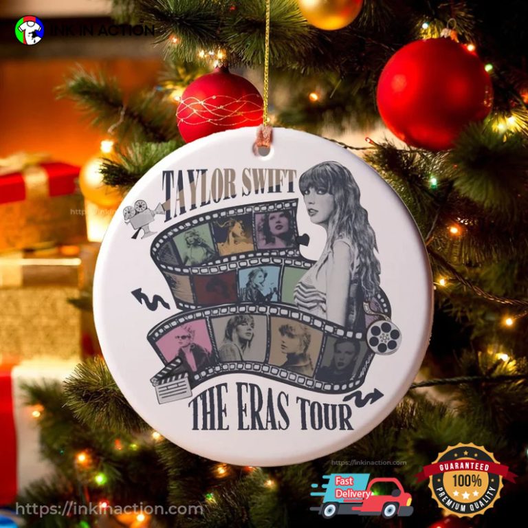 Swiftie Christmas 2023, The Eras Tour Movie Ornament - Print your ...