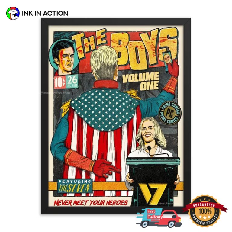 The Boys Home Lander Comic Vol 1 Poster - Print your thoughts. Tell ...