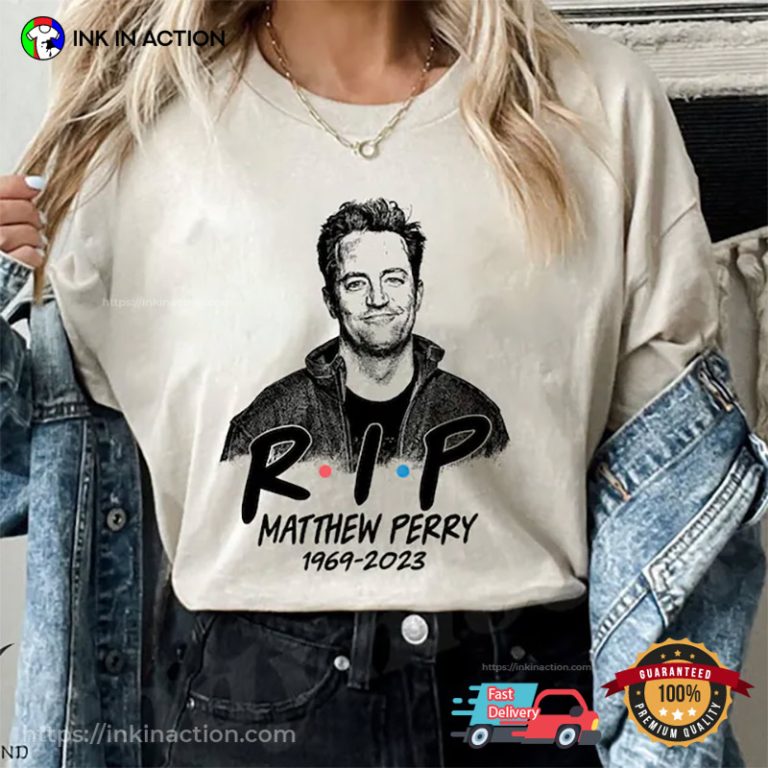 Vintage Rest In Peace Matthew Perry Shirt - Print your thoughts. Tell ...