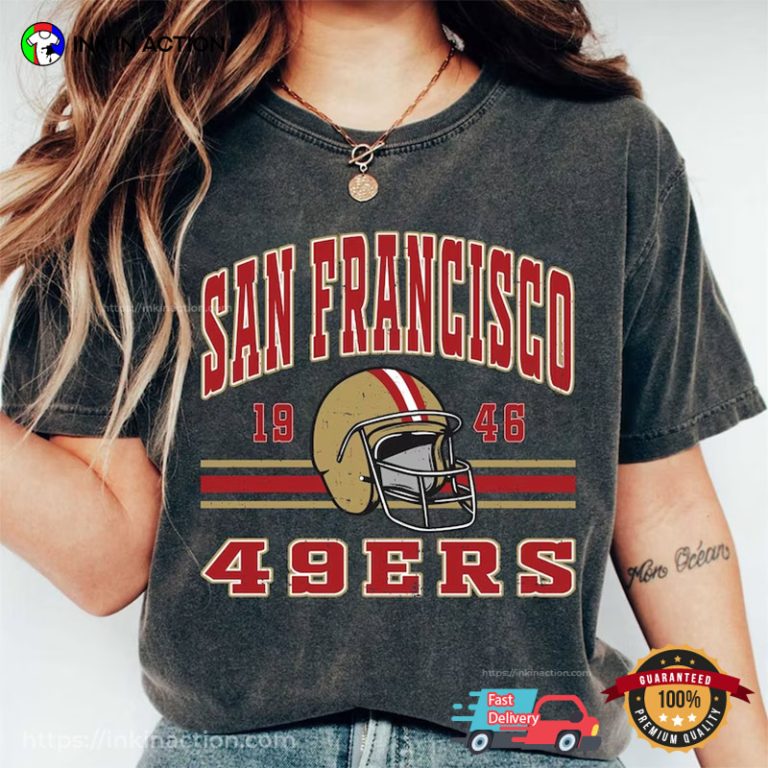 Vintage San Francisco 49er Football Comfort Colors Shirt - Print your ...