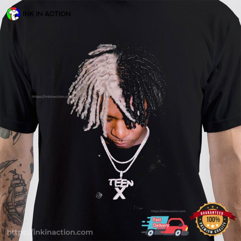 Ken Carson Rapper Portrait Tee - Print your thoughts. Tell your stories.