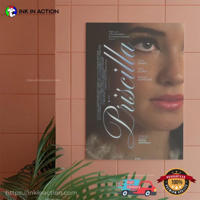 Priscilla Movie 2023 Poster Print - Print your thoughts. Tell your stories.