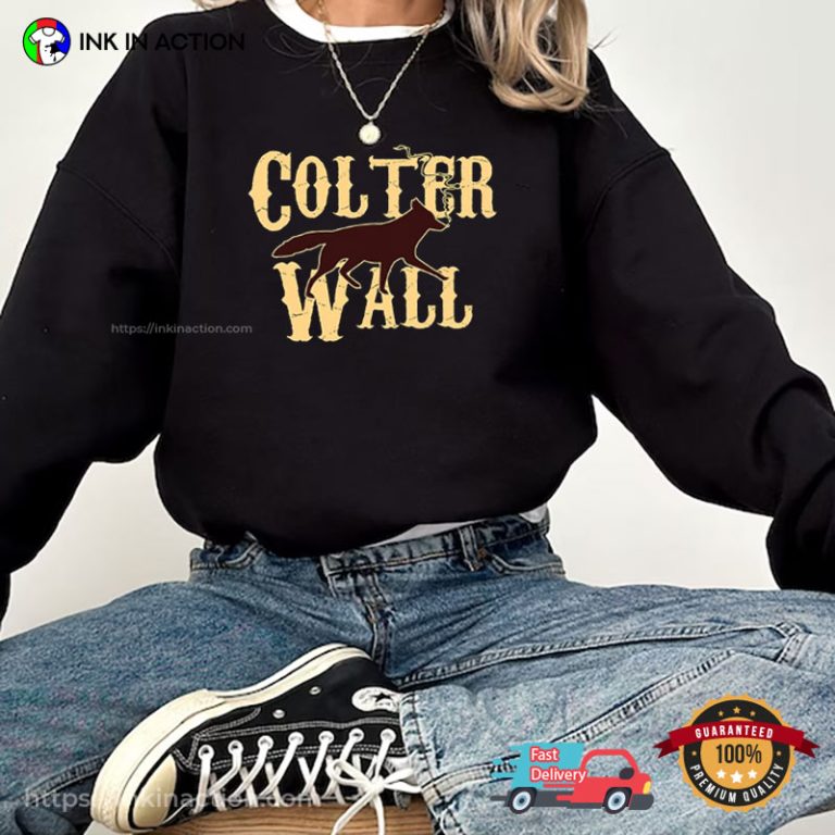 Colter Wall Fan Art Graphic Shirt,Colter Wall Gifts - Print your ...