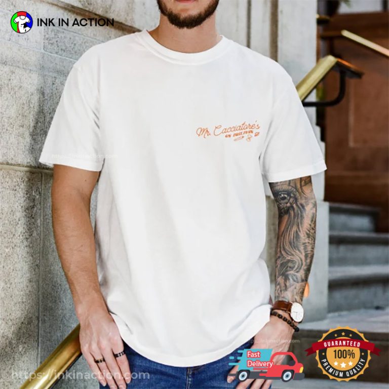 Mr. Cacciatore's On Sullivan Street 80s Billy Joel 2 Sided T-shirt ...