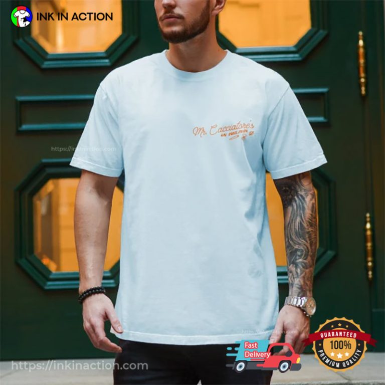 Mr. Cacciatore's On Sullivan Street 80s Billy Joel 2 Sided T-shirt ...