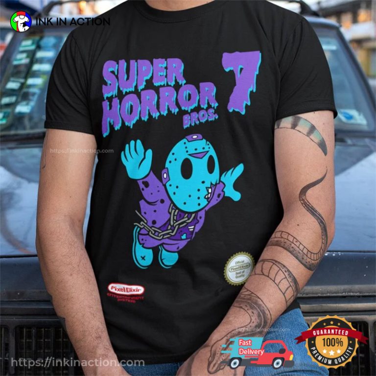 Super Horror Bros Part 7 Jason The Killer Cute Tee - Print your ...