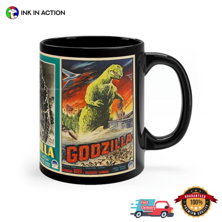 The Originals Godzilla Vintage Retro Coffee Cup - Print your thoughts ...