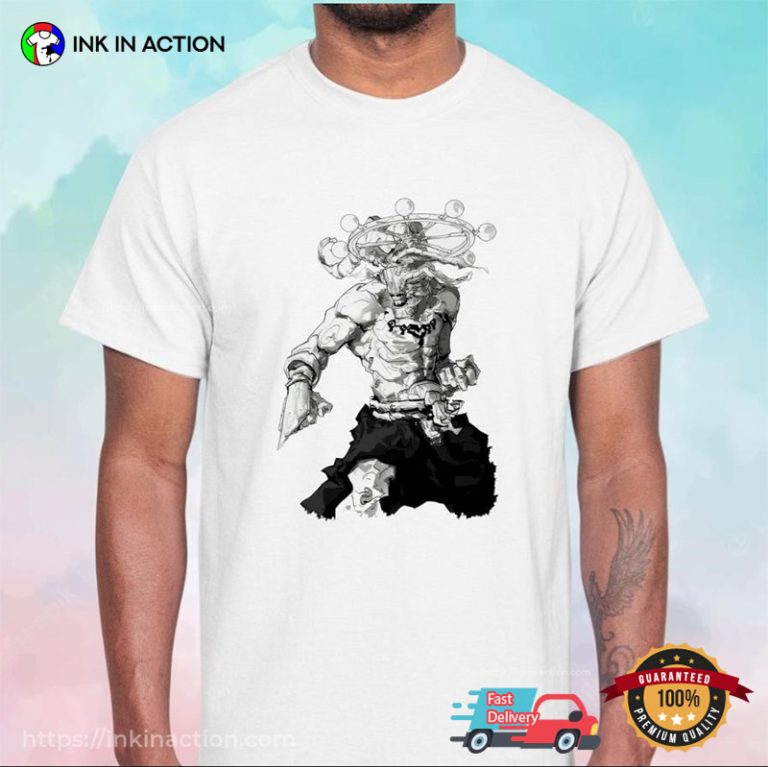 Mahoraga Jujutsu Kaisen Character Anime Shirt - Print your thoughts ...