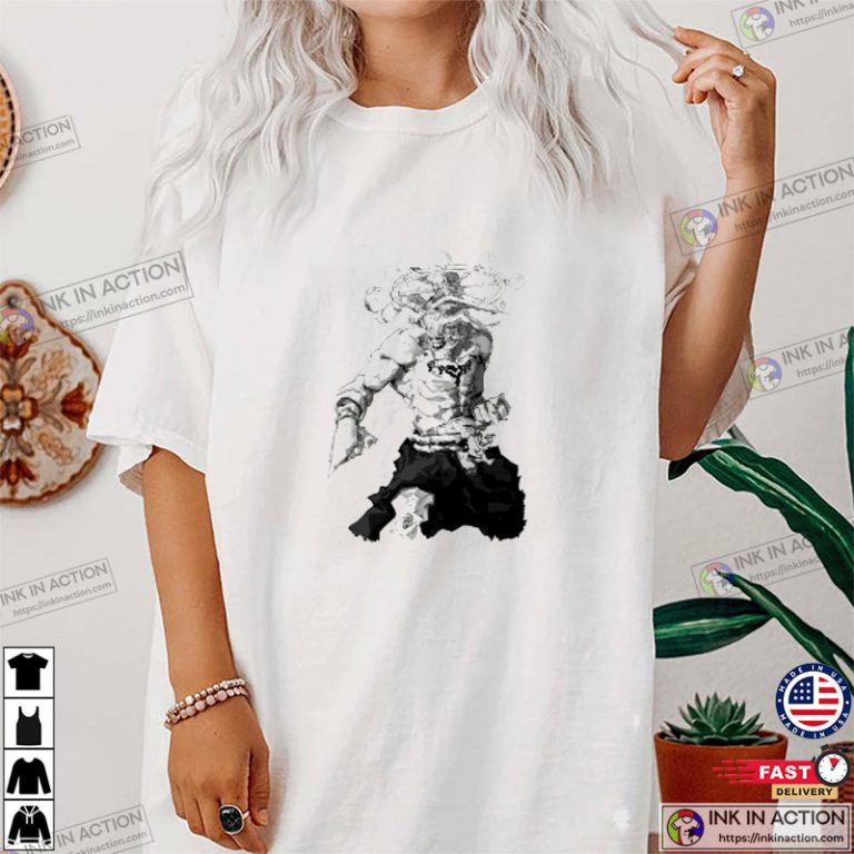 Mahoraga Jujutsu Kaisen Character Anime Shirt - Print your thoughts ...