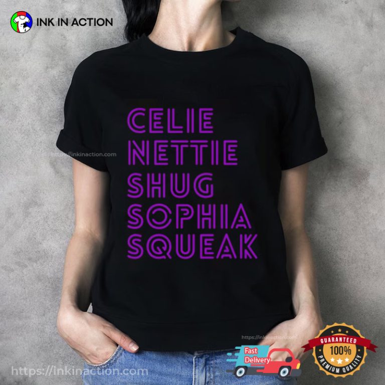 The Color Purple Musical Charaters Classic Movie T-shirt - Print your ...