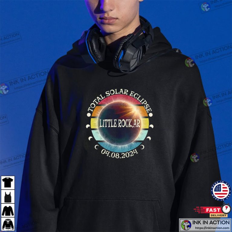 Customized Place 2024 Total Solar Eclipse Path T-Shirt. April 8 2024 ...