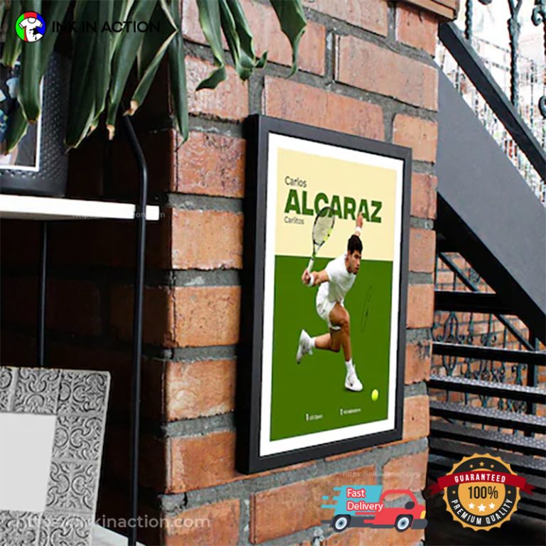 Carlos Alcaraz Carlitos Signature Poster - Print your thoughts. Tell ...