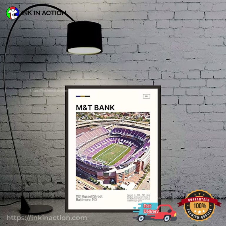 M&T Bank Stadium NFL Baltimore Ravens Poster - Print your thoughts ...