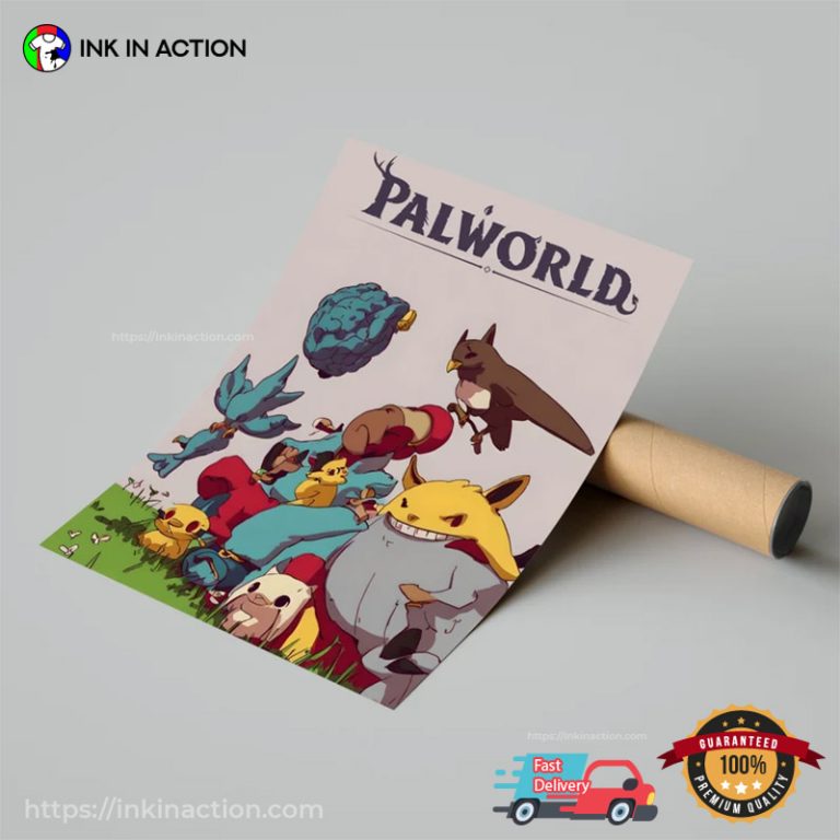 Palworld Gaming Room Wall Art - Print your thoughts. Tell your stories.