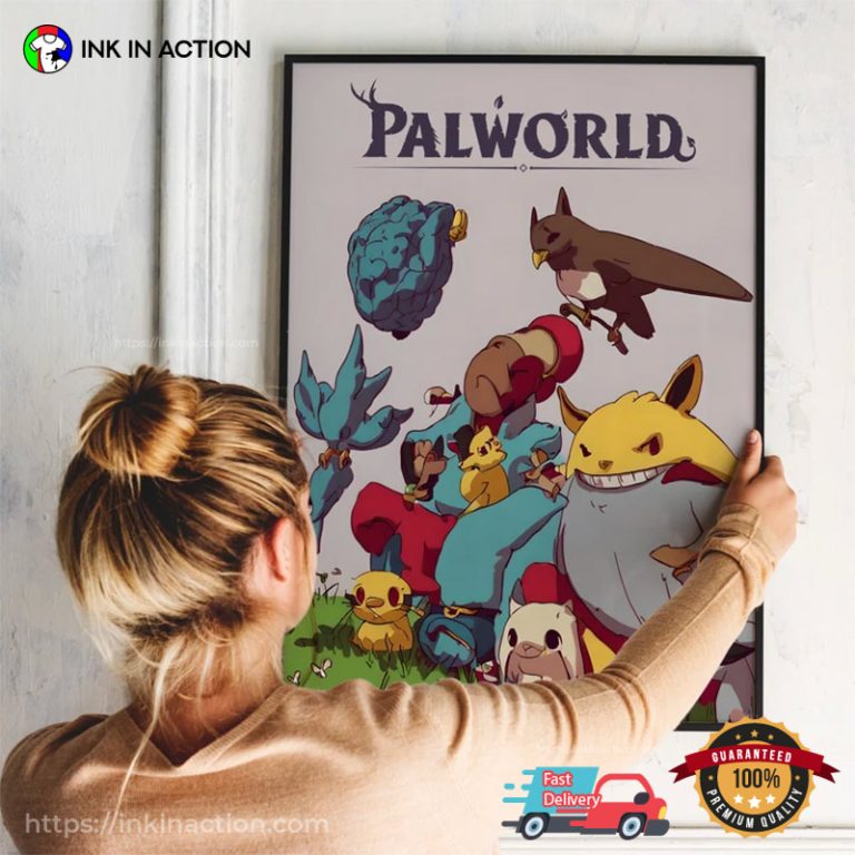 Palworld Gaming Room Wall Art - Print your thoughts. Tell your stories.