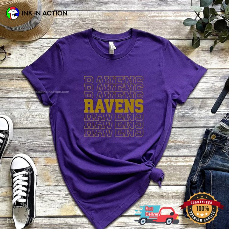 Ravens Shirt, Baltimore Ravens Football Team Apparel - Print your ...