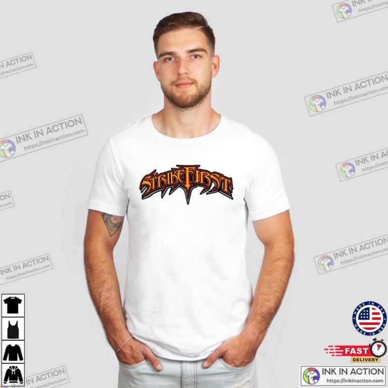 Strike First Randy Orton WWE Champion Wrestling T-Shirt - Print your ...