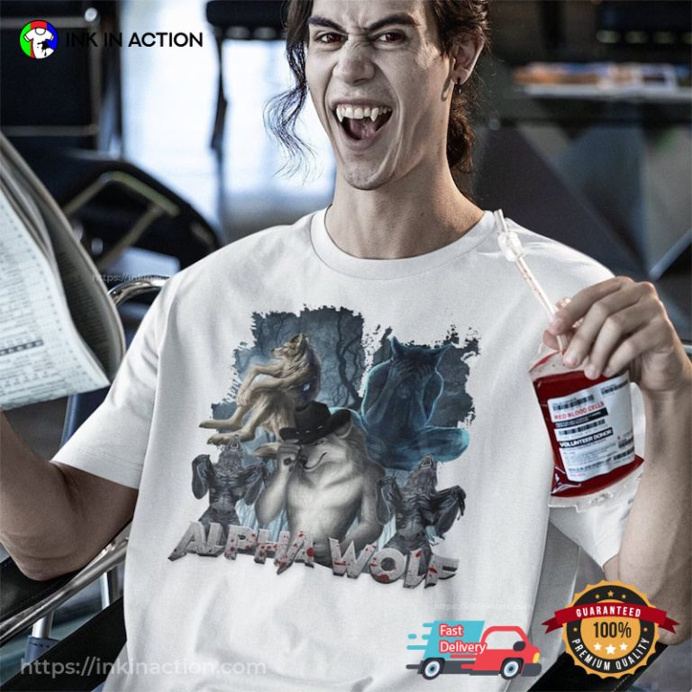 Wolf Ripping Alpha Wolf Meme T-shirts - Print your thoughts. Tell your ...