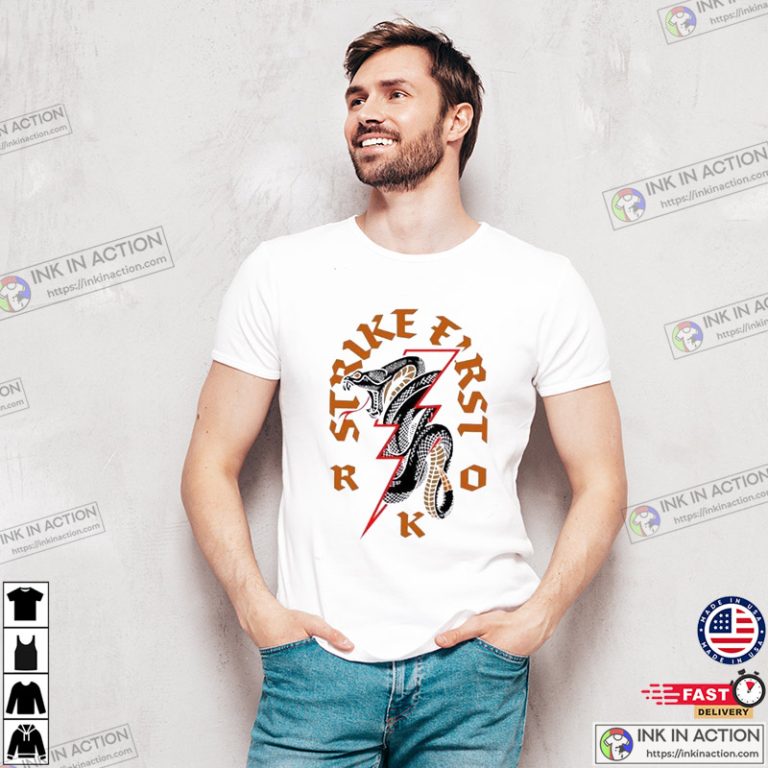 Randy Orton Rko Strike First Shirt, Randy Orton Apparel - Ink In Action
