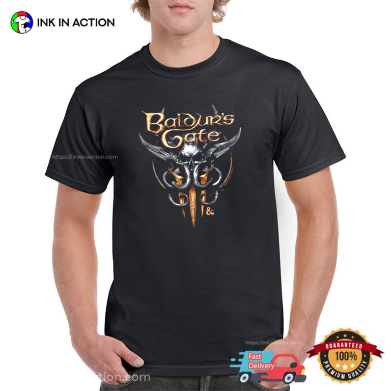 Baldur's Gate Logo, Baldur's Gate Shirt - Print your thoughts. Tell ...