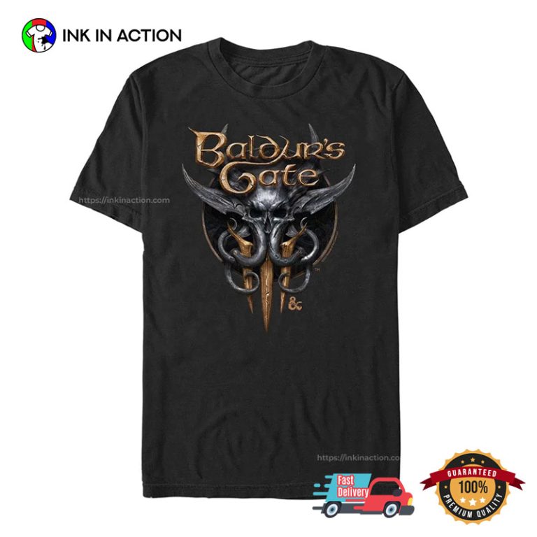 Baldur's Gate Logo, Baldur's Gate Shirt - Print your thoughts. Tell ...