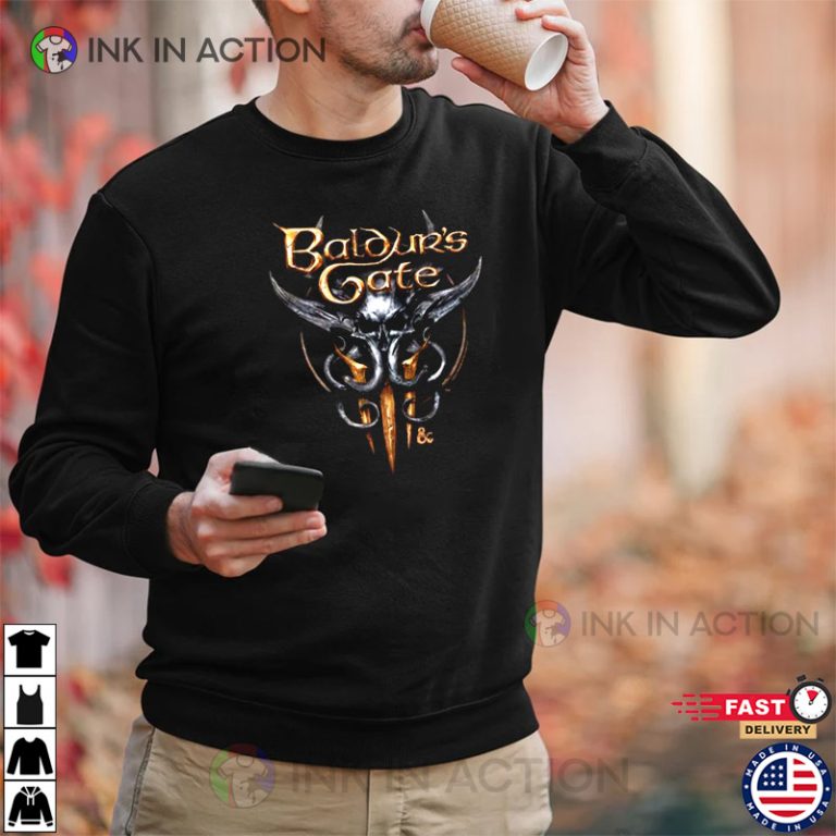 Baldur's Gate Logo, Baldur's Gate Shirt - Print your thoughts. Tell ...