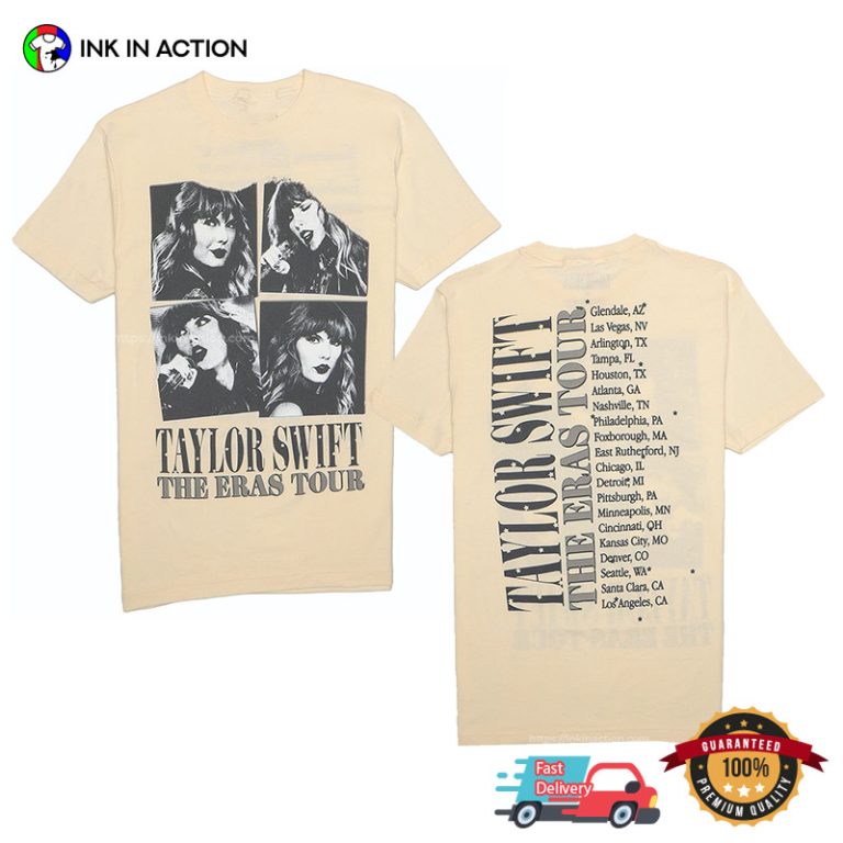 Taylor Swift The Eras Tour Reputation Album T-Shirt - Print your ...