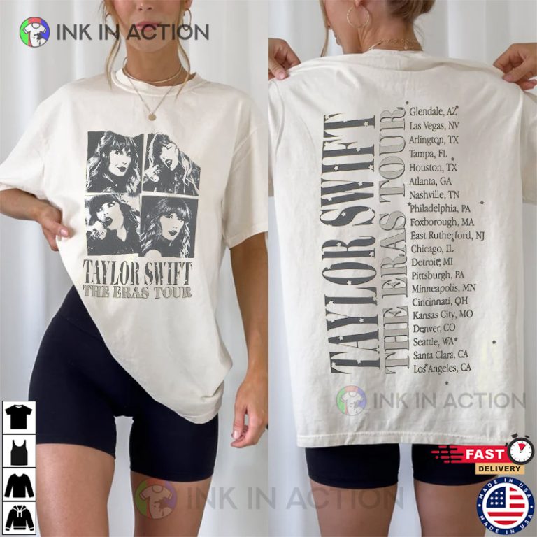 Taylor Swift The Eras Tour Reputation Album T-Shirt - Print your ...