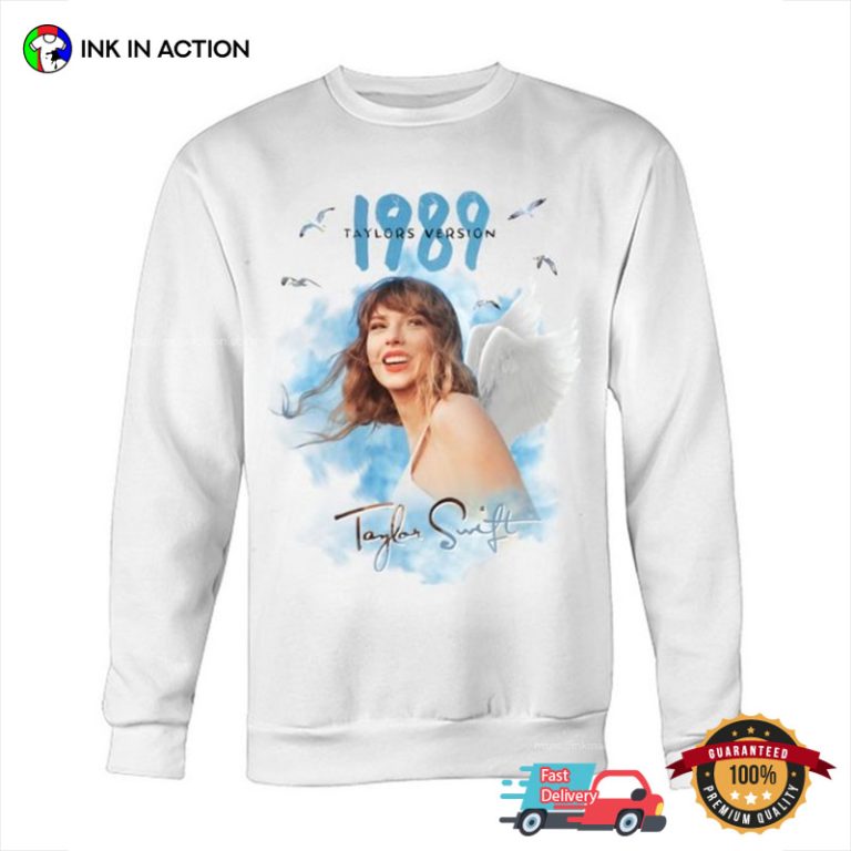 Taylor's Version Taylor Swift Angel Graphic T-Shirt - Print your ...
