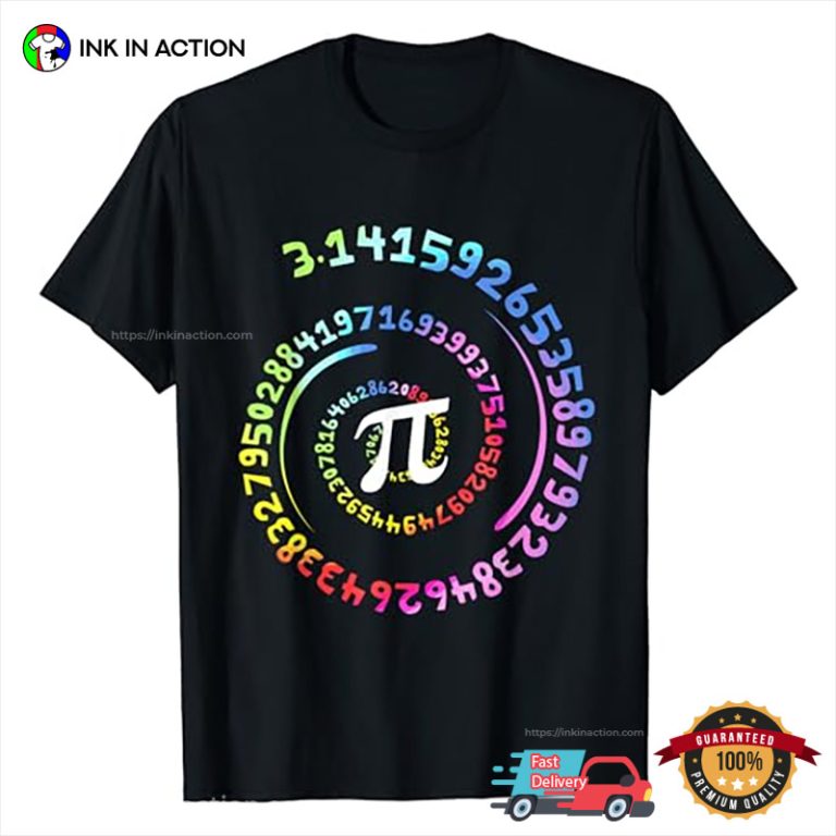 Mathematical Pi Sign T-Shirt, National Pi Day Apparel - Print your ...
