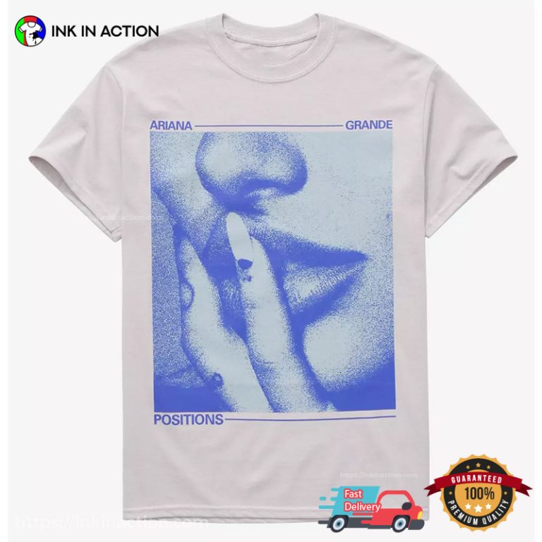 Ariana Grande Positions Album Vintage Style T-Shirt - Print your ...