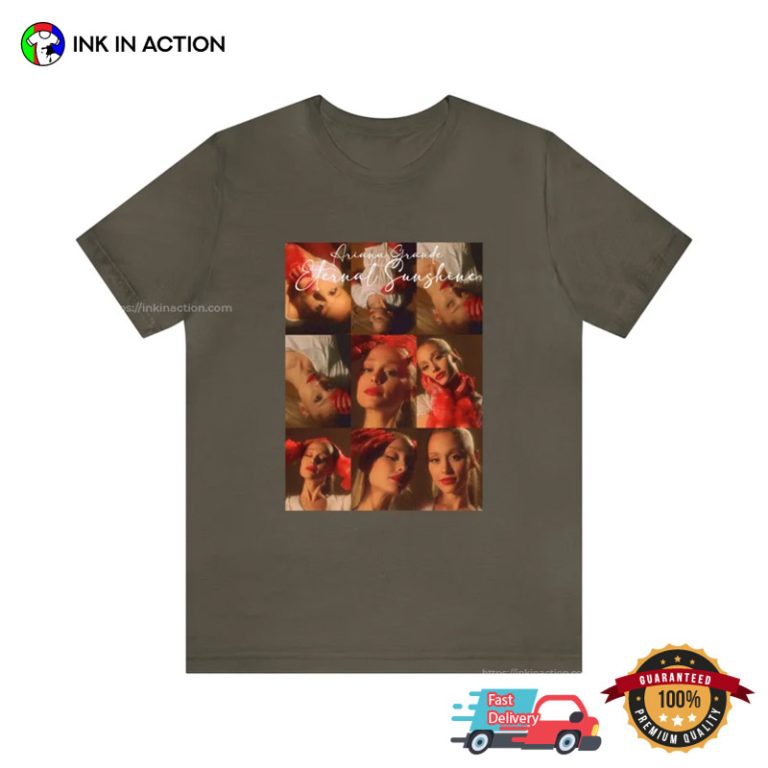 Eternal Sunshine Collage Ariana Grande Tour T-Shirt - Print your ...