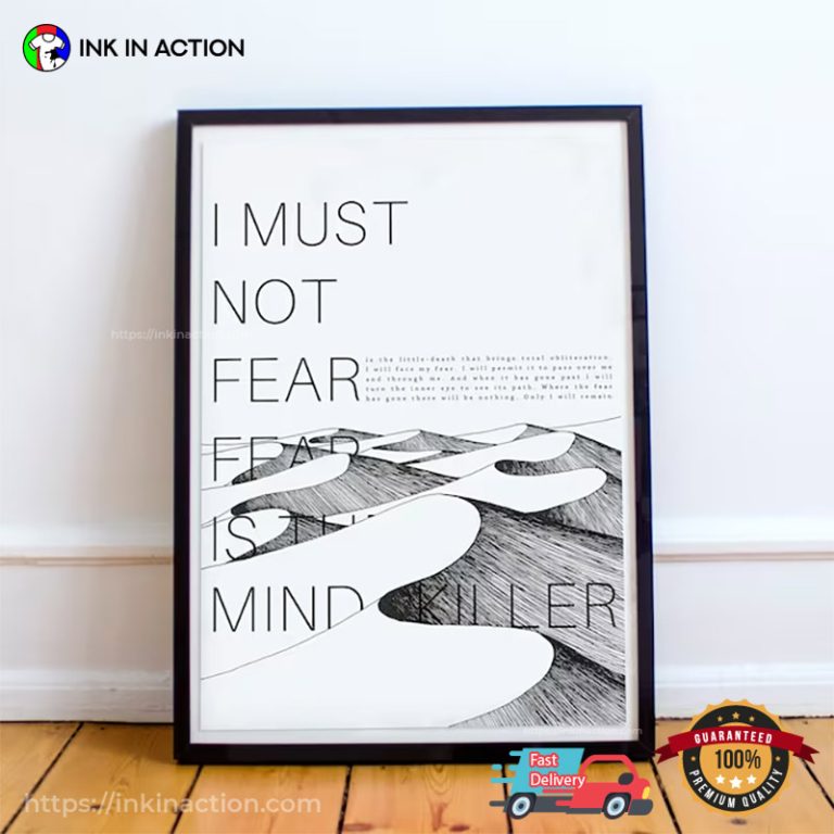 I Must Not Fear Is The Mind Killer Dune 2024 Poster - Print your ...