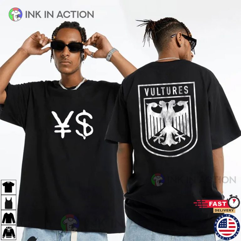 Kanye West And Ty Dolla Vultures 1 Album Cover T-Shirt - Print your ...