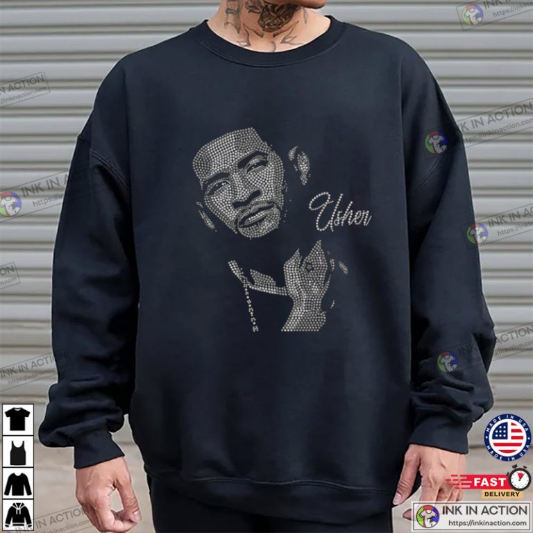 Rapper Usher Graphic Tee - Print your thoughts. Tell your stories.