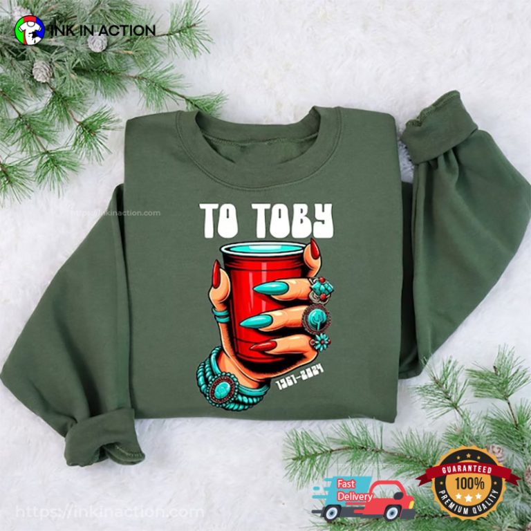 To Toby 1961-2024 Memorial T-Shirt, Toby Keith Merch - Print your ...