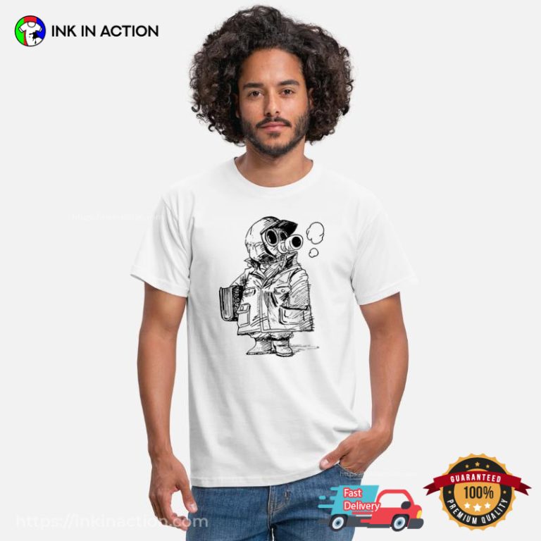 Tori Bot Dragon Ball Akira Toriyama Art T-Shirt - Print your thoughts ...