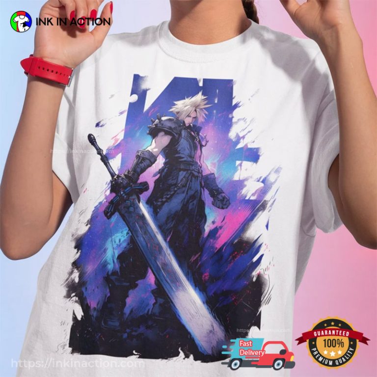 Warrior Cloud Final Fantasy 7 Shirt - Print your thoughts. Tell your ...
