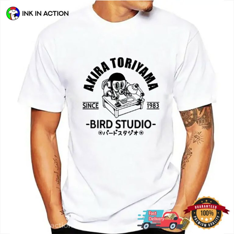Dragon Ball Akira Toriyama Since 1983 Bird Studio T-Shirt - Print your thoughts. Tell your stories.