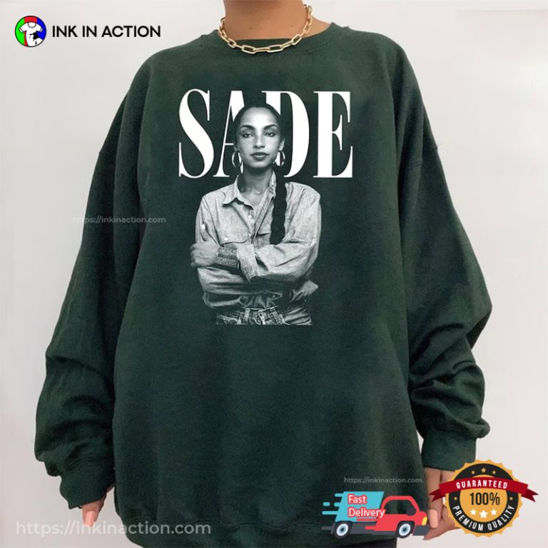 Sade Singer 90s Graphic T-Shirt - Print your thoughts. Tell your stories.