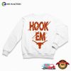 Texas Longhorn Hook Em Football T-Shirt - Print your thoughts. Tell ...