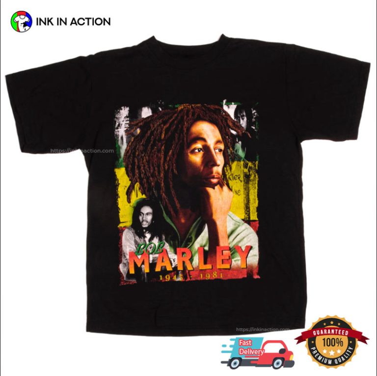 Vintage Bob Marley Shirt - Print your thoughts. Tell your stories.