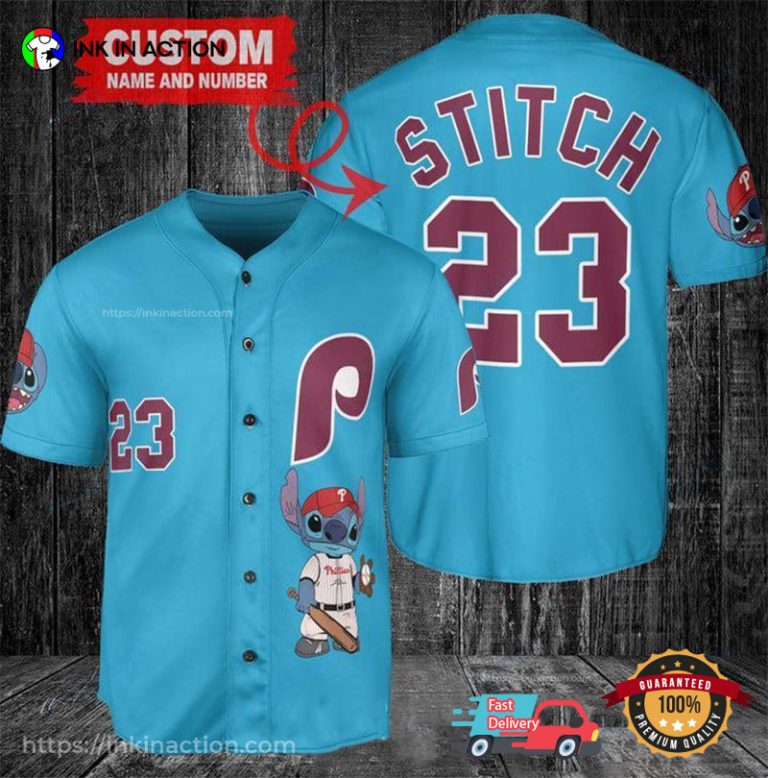 Philadelphia Phillies MLB Stitch Baseball Jersey - Print your thoughts ...