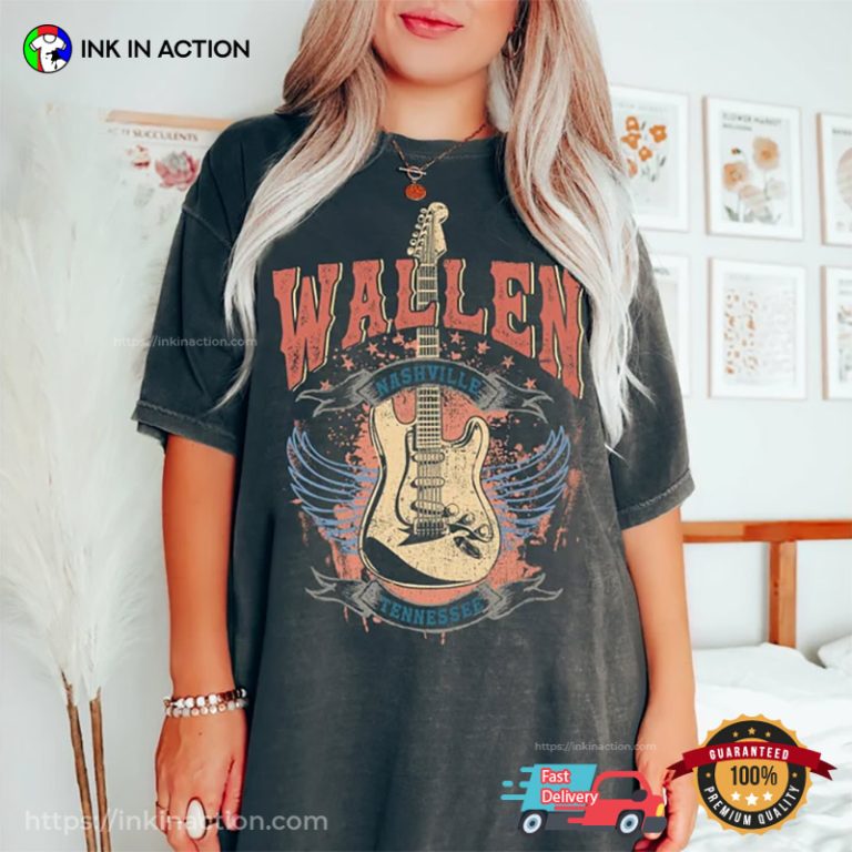 Wallen Nashville Tennessee Comfort Colors Tee - Print your thoughts ...