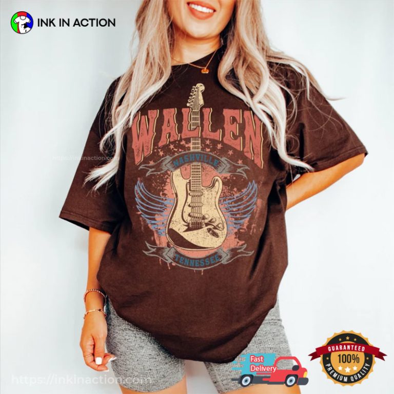 Wallen Nashville Tennessee Comfort Colors Tee - Print your thoughts ...